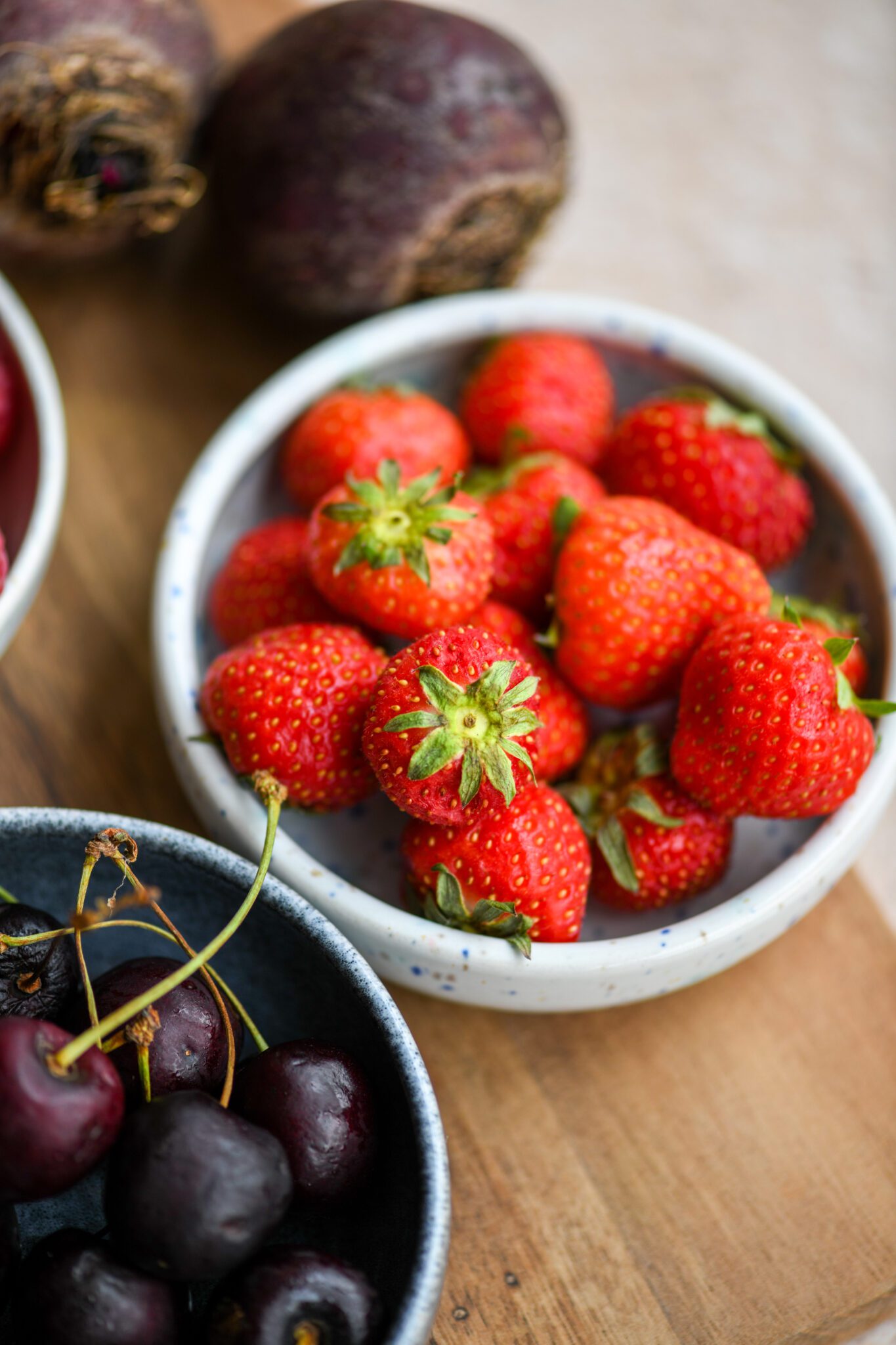 Delicious Beet Juice with Watermelon & Berries - vegan reset